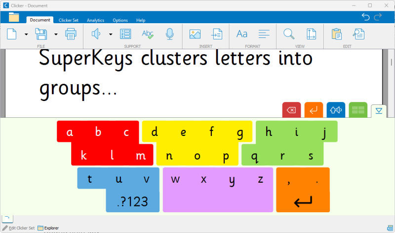 Top tips for using Clicker 8 to support neurodiverse learners